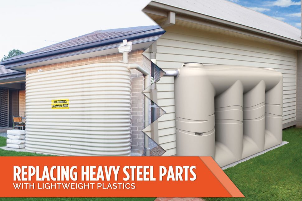 Replacing Heavy Steel Parts with Lightweight Plastics - Global Tanks