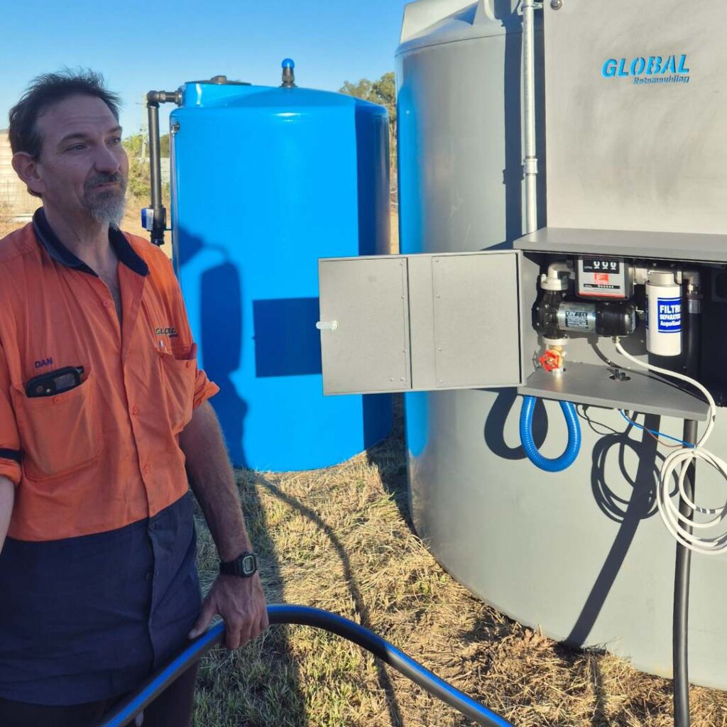 10,000L Diesel Storage Tank - Global Rotomoulding